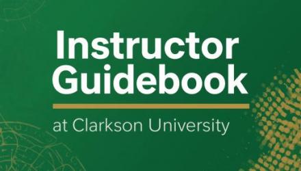 Instructor Guidebook: ... | Clarkson's Documentation Library